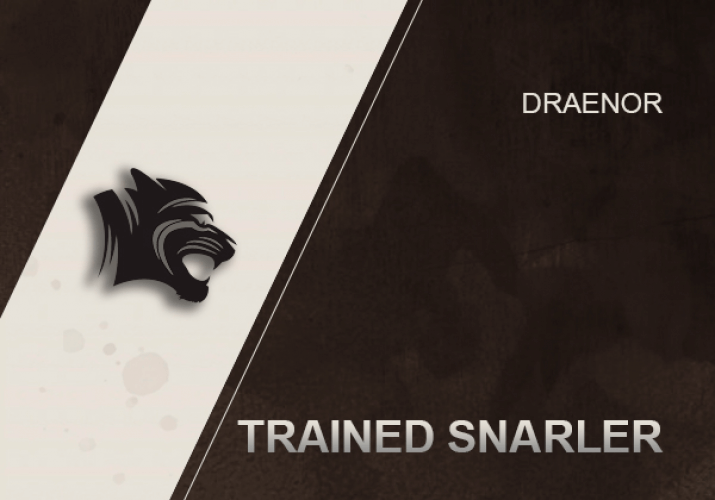 TRAINED SNARLER MOUNT - Buy WoW Trained Snarler mount carry | Smartboost.gg