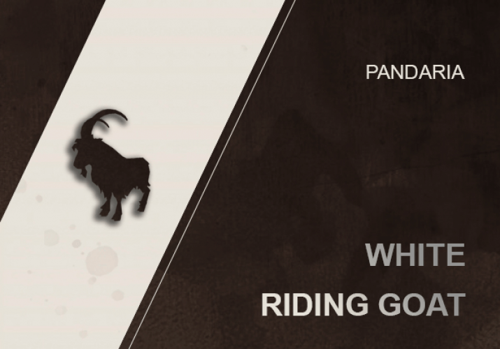 WHITE RIDING GOAT MOUNT - Buy WoW White Riding Goat mount carry ...